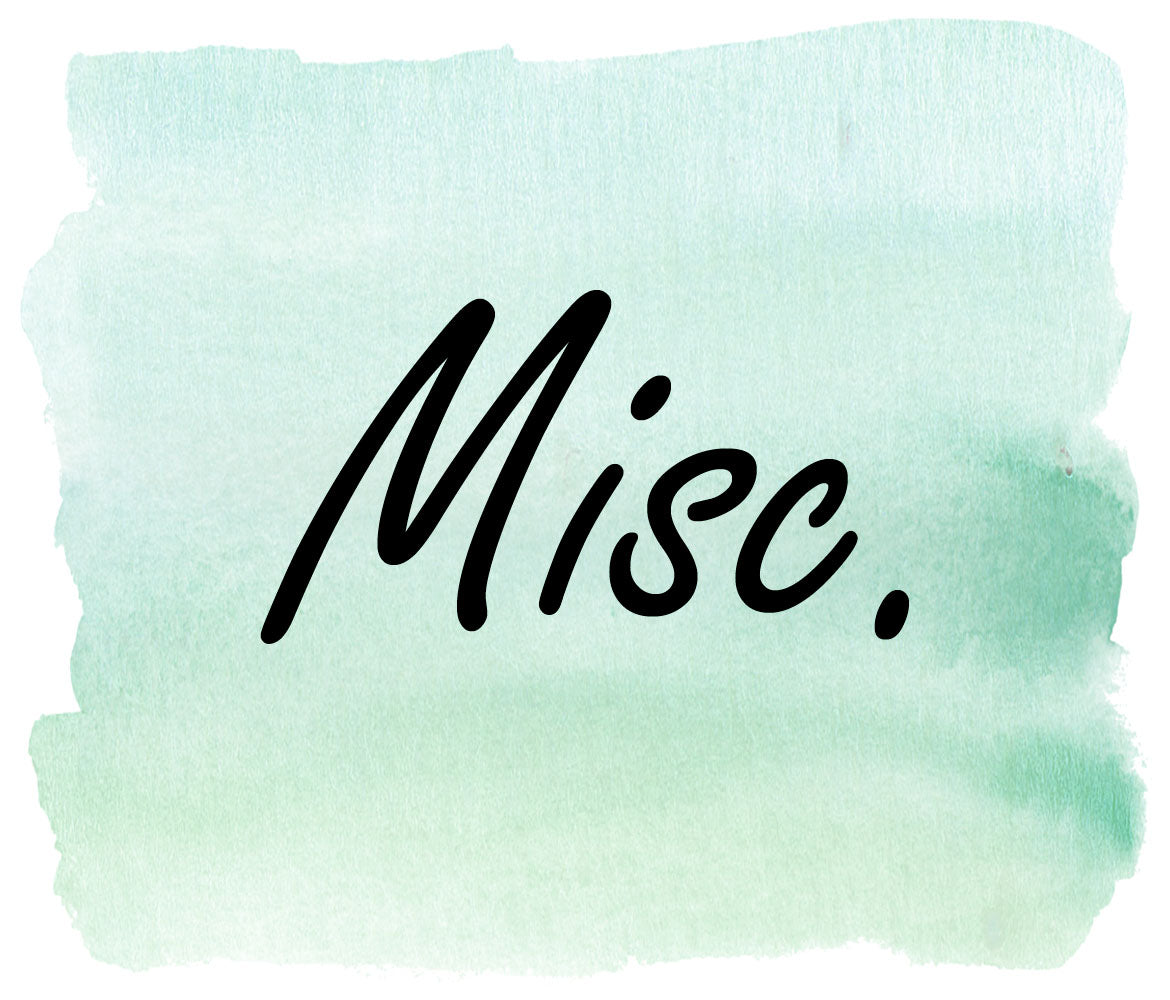 Miscellaneous Items – Bits and Pieces MO